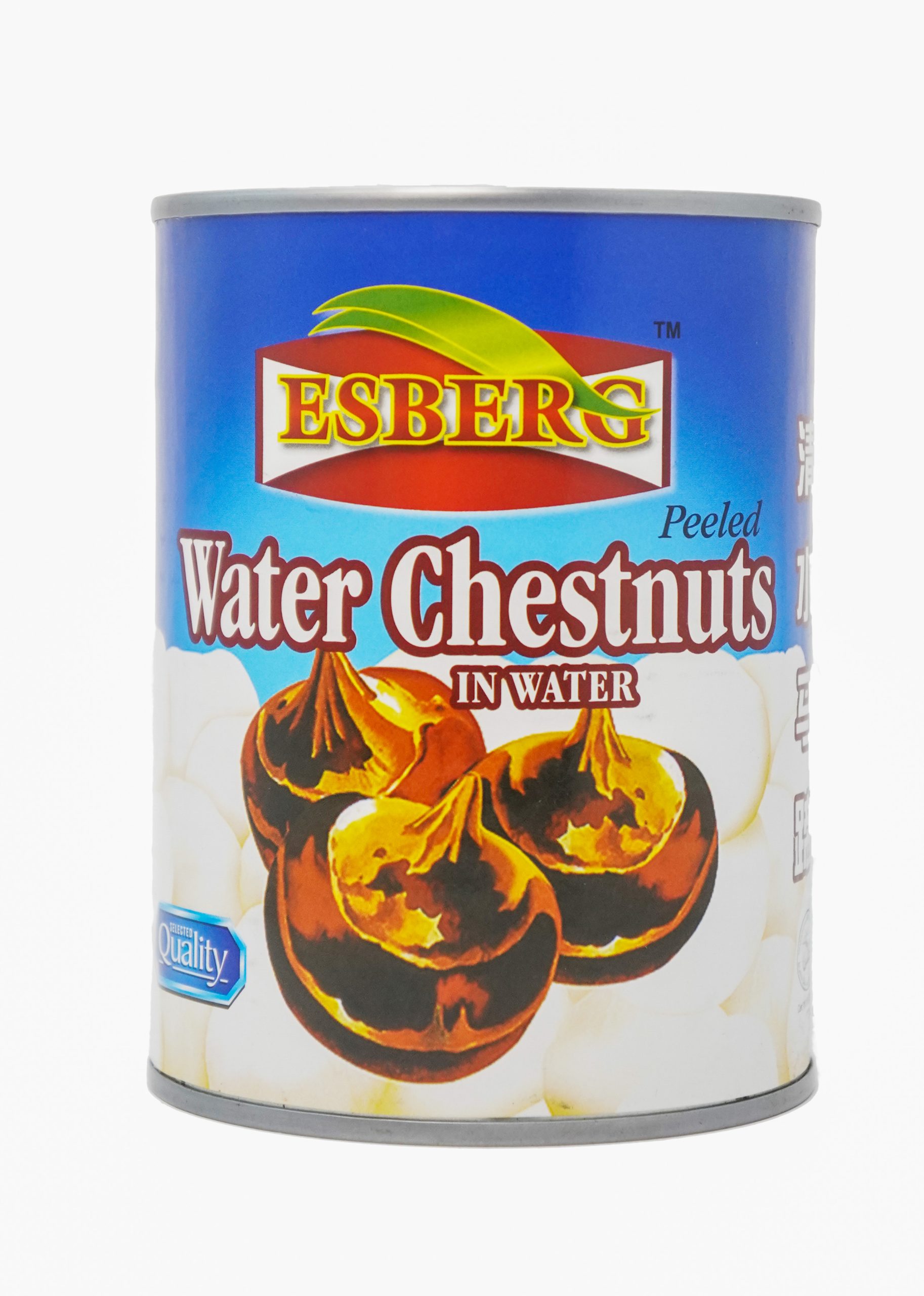 ESBERG WATER CHESTNUTS (24 x 567gm) - Edibles